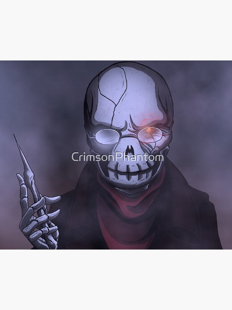 "Underfell Gaster" Poster by CrimsonPhantom | Redbubble
