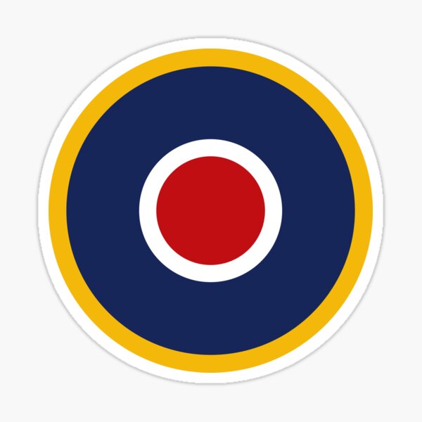 Raf Roundel Stickers | Redbubble