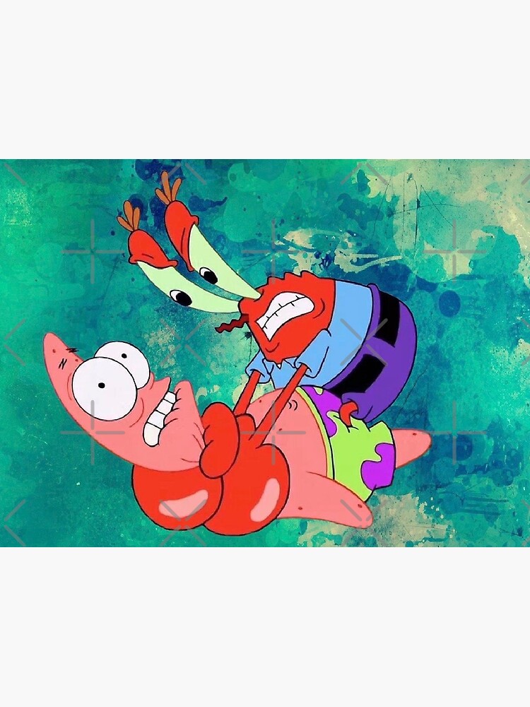 "Patrick & Mr. Krabs" Poster by LongSpicy2 | Redbubble