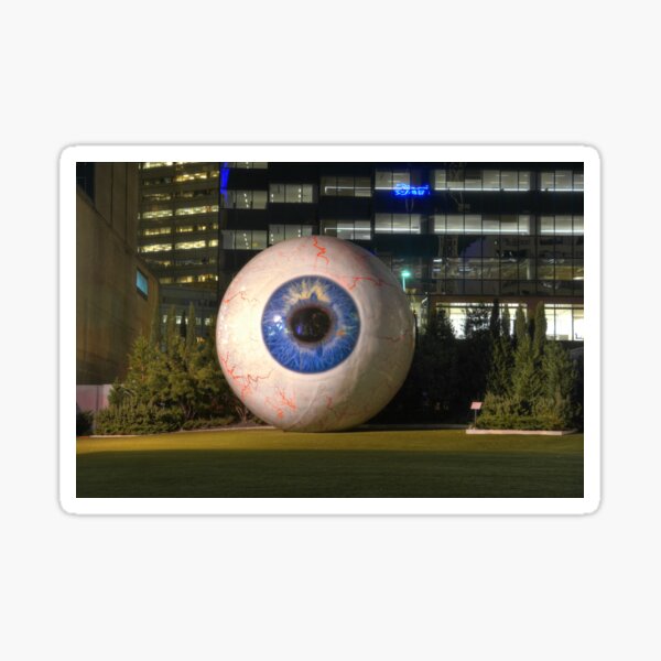 "Sore Eye" Sticker for Sale by Boxwithdots | Redbubble