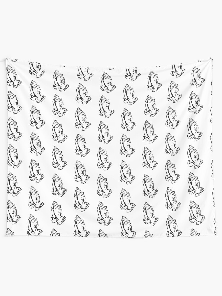 "Drake Praying Hands Logo" Tapestry for Sale by Novaque | Redbubble