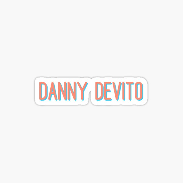 "Danny Devito" Sticker for Sale by gracesmorgan | Redbubble
