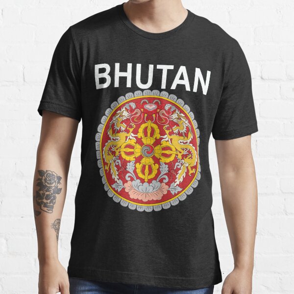 "Bhutan Emblem National Pride Design" T-shirt for Sale by merchhost ...