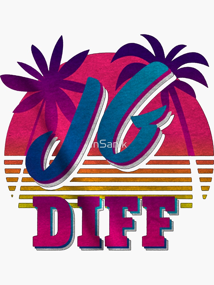 Pegatina «JG DIFF RETRO | JUNGLE DIFFERENCE | BETTER JUNGLER WINS» de ...