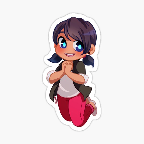 Sticker: Marinette Dupain Cheng | Redbubble