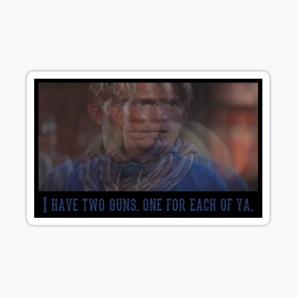 "One for Each of Ya" Sticker by muskitt | Redbubble