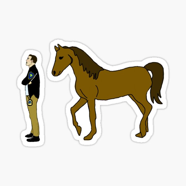 "Brooklyn Nine-Nine Charles Boyle and Peanut Butter" Sticker for Sale ...