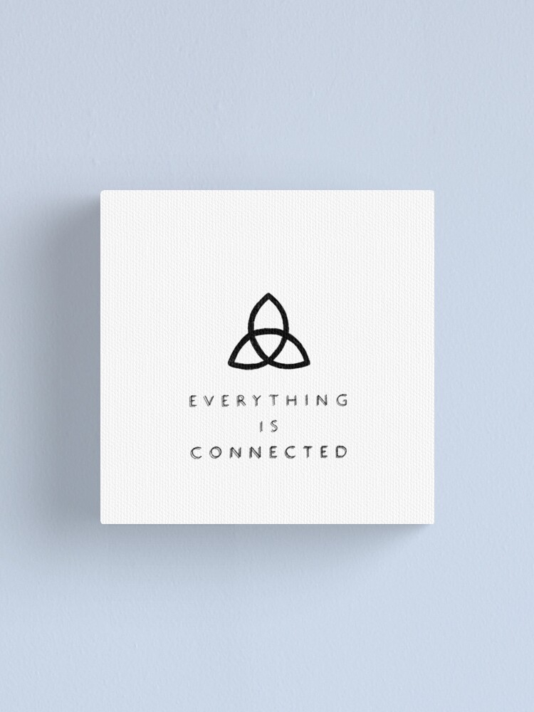 "DARK (netflix) Series, 'everything is connected' " Canvas Print for ...