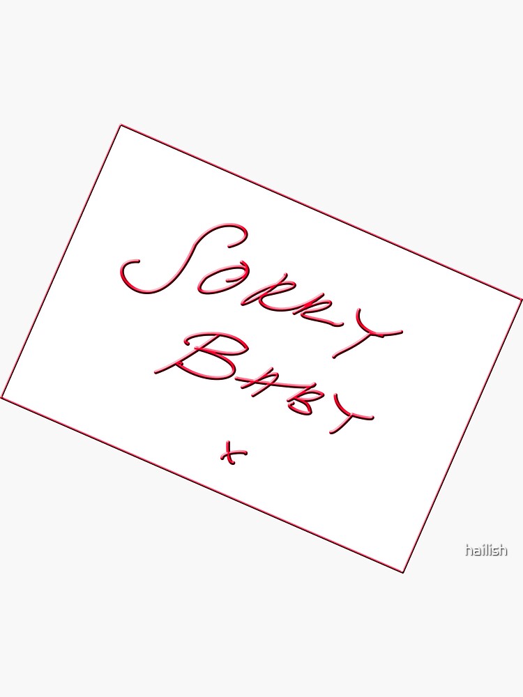 "Killing Eve | Sorry Baby x" Sticker for Sale by hailish | Redbubble