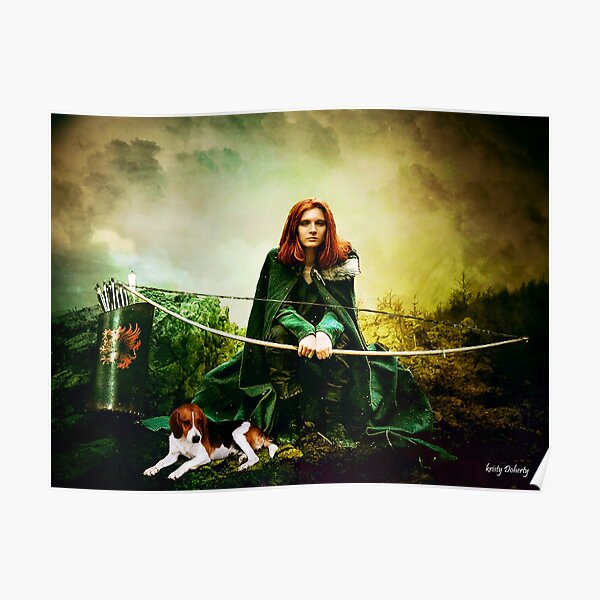 "The huntress" Poster by 1chick1 | Redbubble