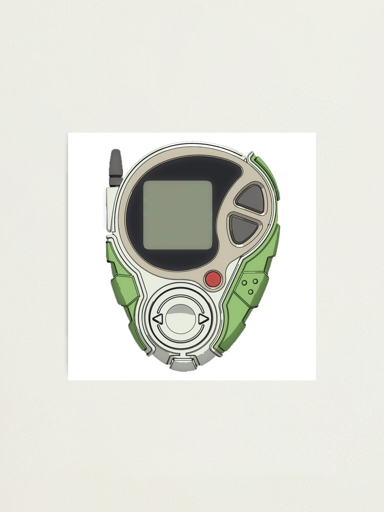 "D3 digivice (Digimon Adventure Tri.) - TK/Takeru" Photographic Print ...