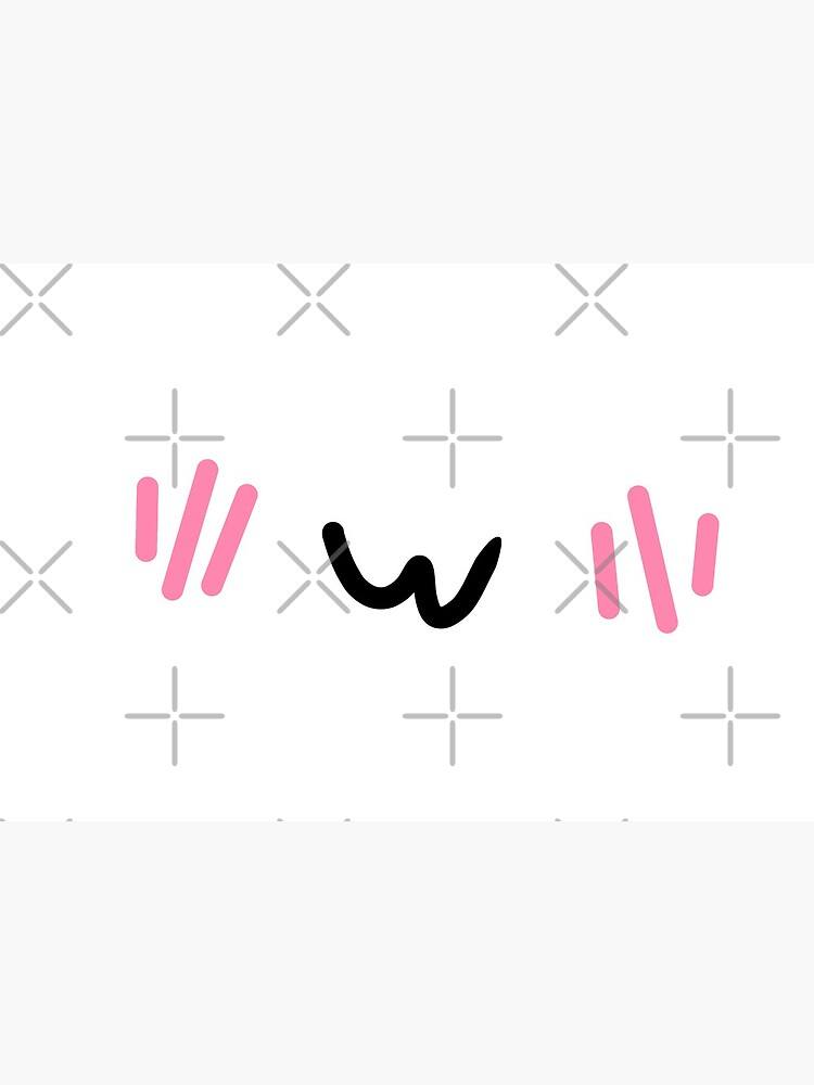 "UWU face" Mask for Sale by thelastofjune | Redbubble