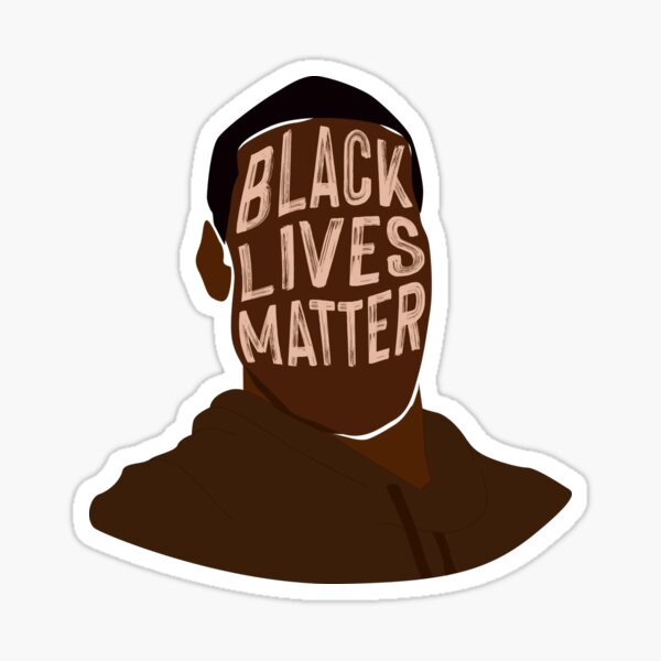 "BLACK LIVES MATTER - George Floyd" Sticker for Sale by JessApril ...