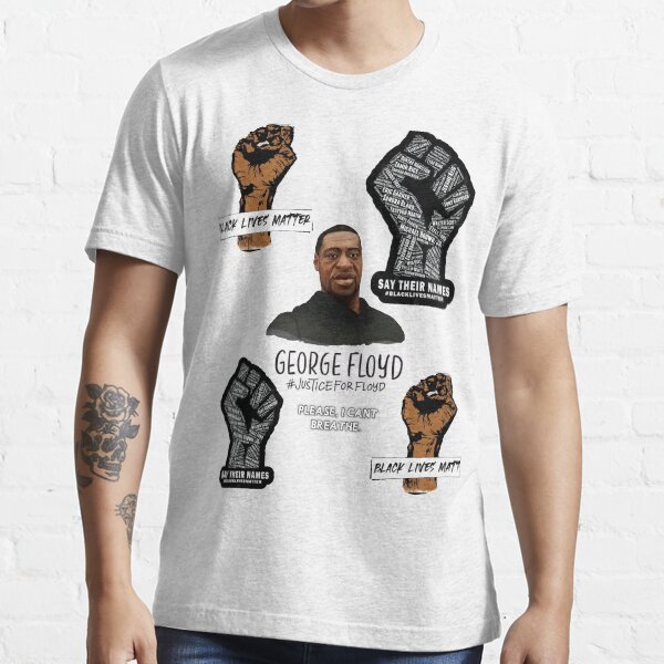 "George Floyd (BLM) in packs" T-shirt for Sale by SH-aestheticart ...