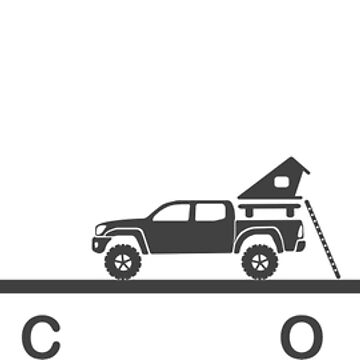 "Overland Camping (Toyota Tacoma 2nd Gen)" Sticker for Sale by Will ...
