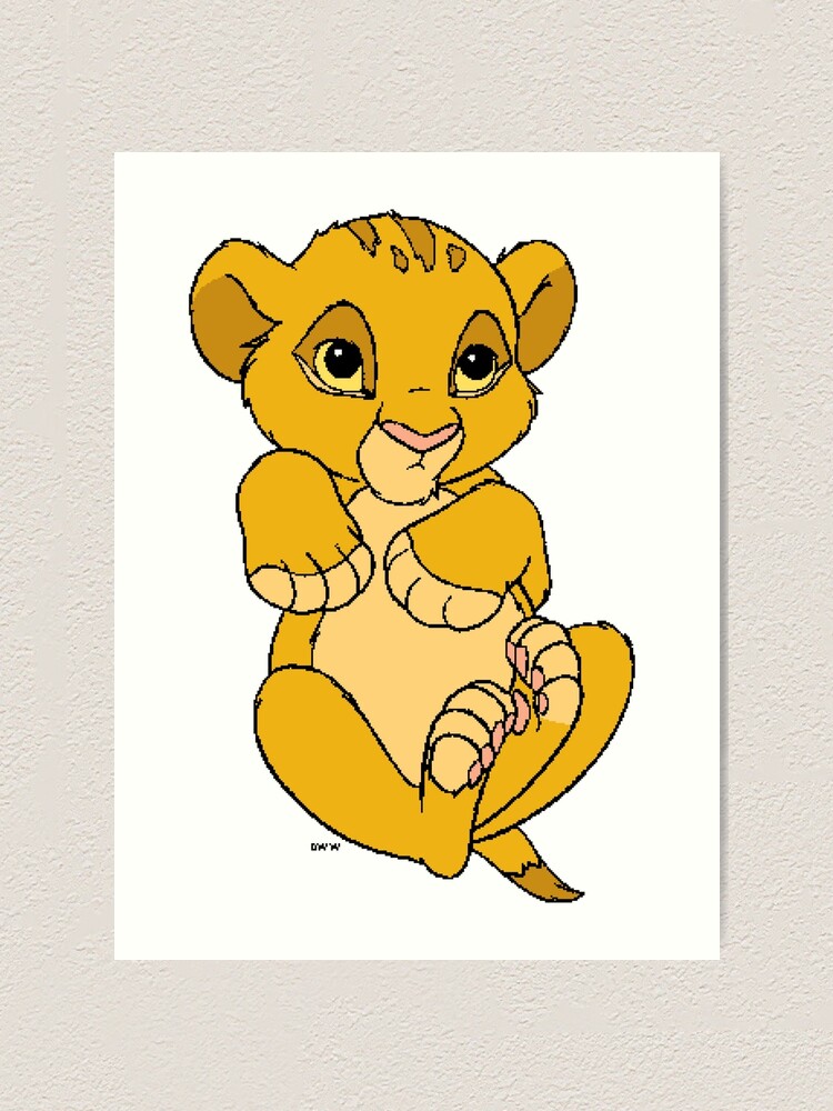 "simba special" Art Print by sophienenni | Redbubble