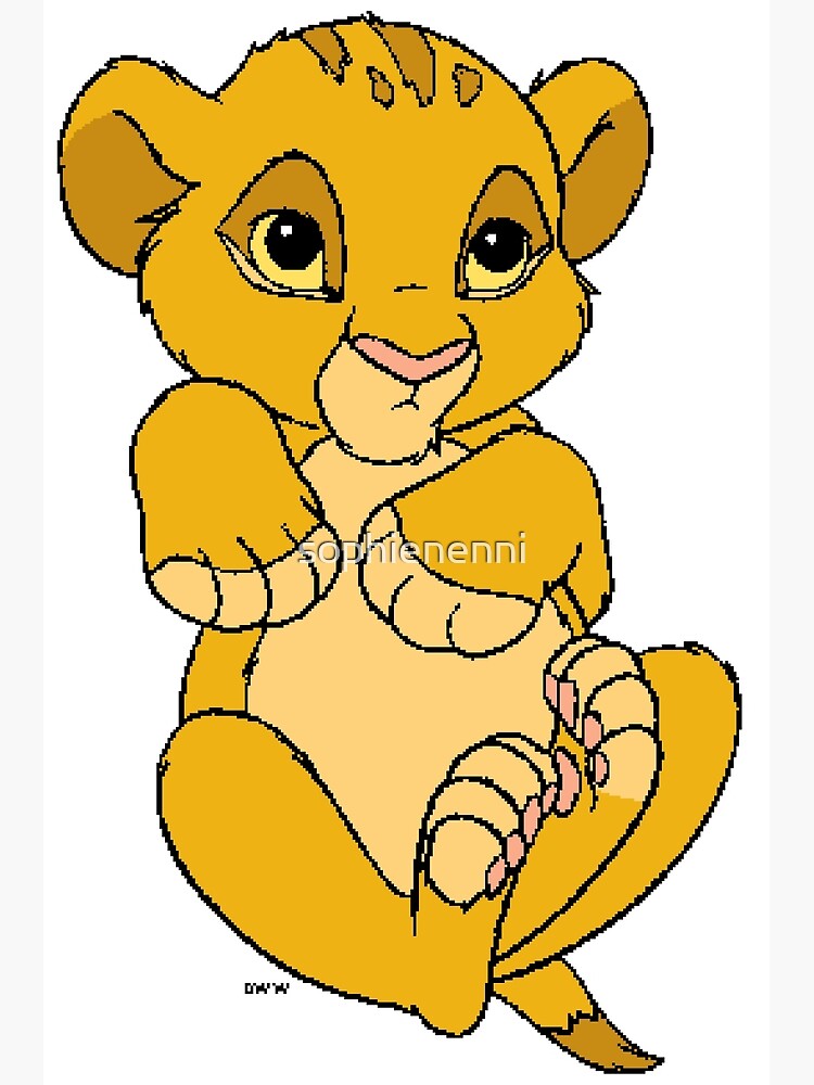 "simba special" Art Print by sophienenni | Redbubble