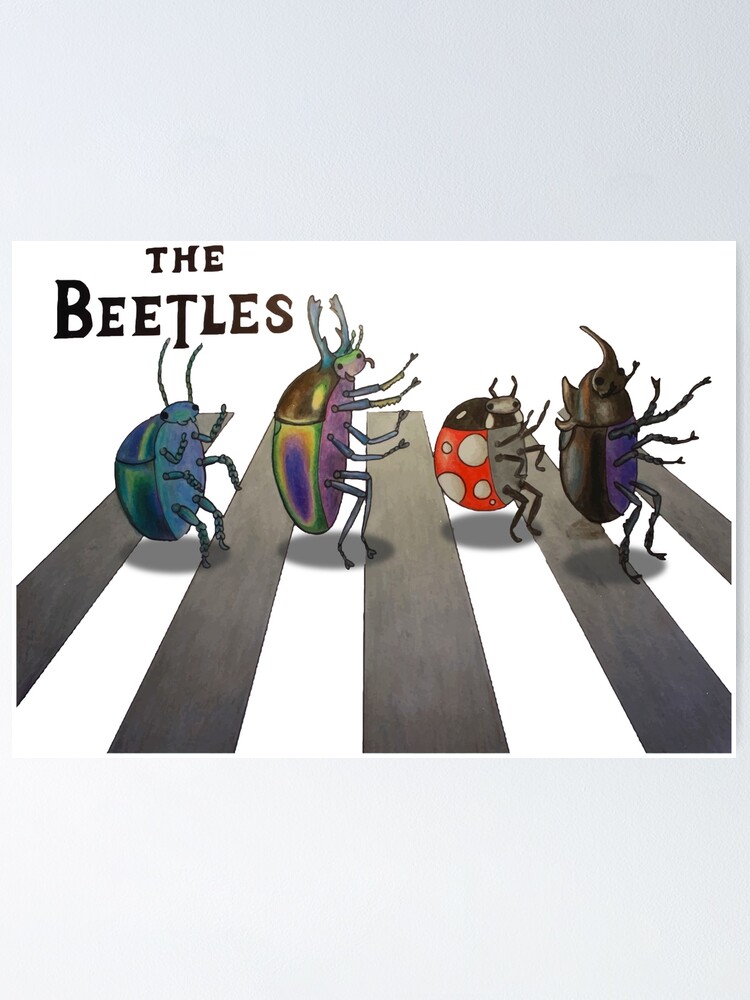 "the beetles" Poster by DanielaRdzG | Redbubble