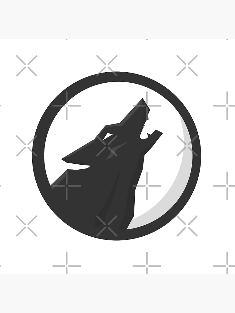 "Lone Wolf - Halo Emblem" Pin for Sale by CSPR-DESIGN | Redbubble