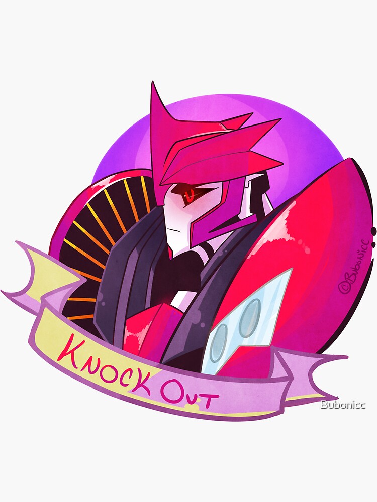"KO" Sticker for Sale by Bubonicc | Redbubble