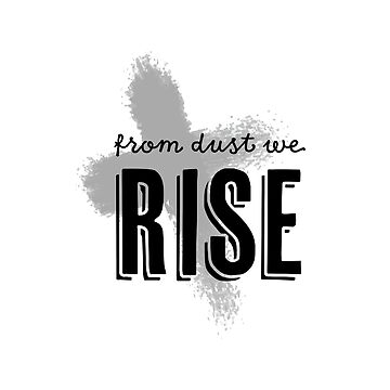 "From Dust We Rise | Christian Genesis" Sticker for Sale by Modern ...