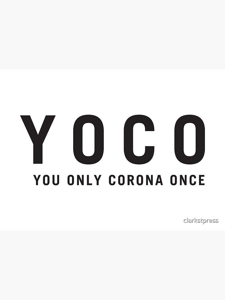 "YOCO" Poster by clarkstpress | Redbubble