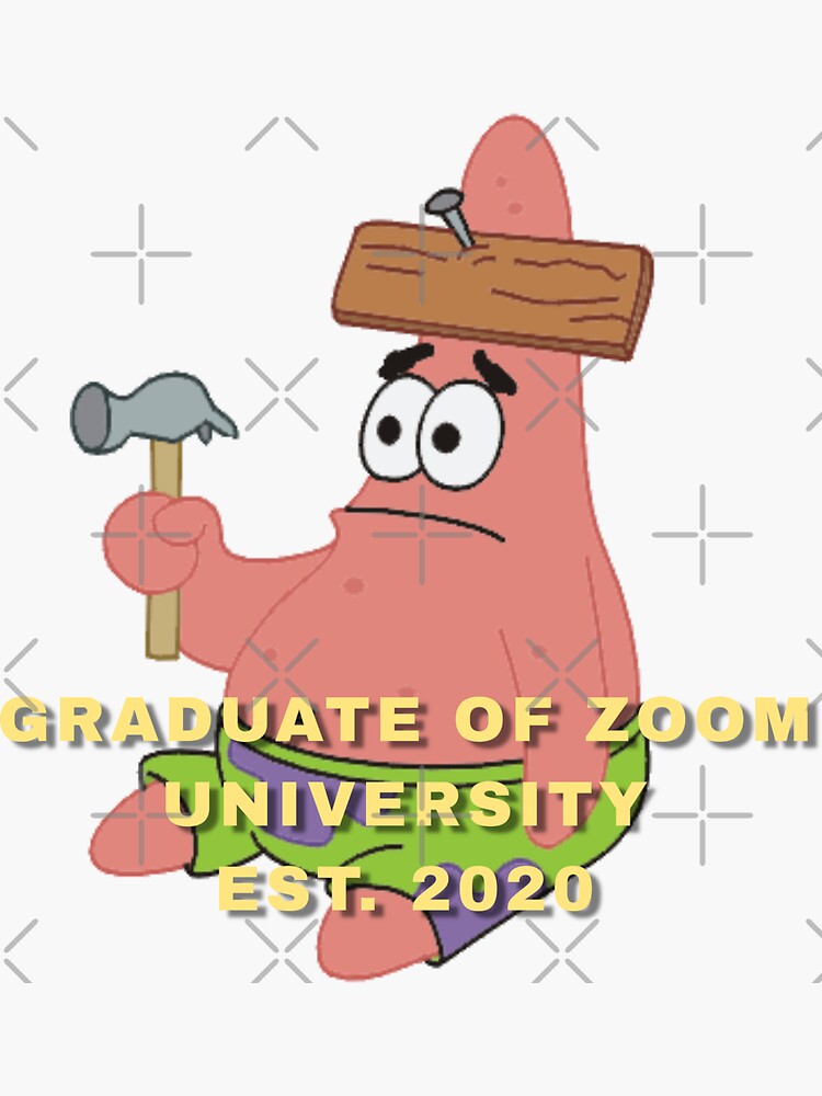 "patrick's on zoom " Sticker by therealannie | Redbubble