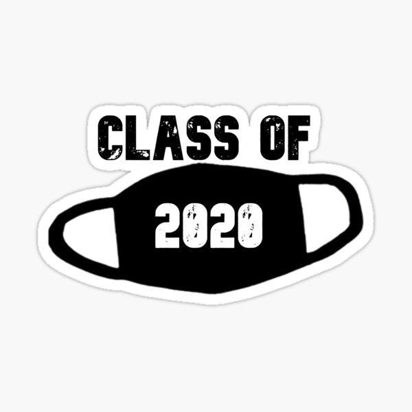 "Class of 2020 Logo" Sticker for Sale by amberm14 | Redbubble
