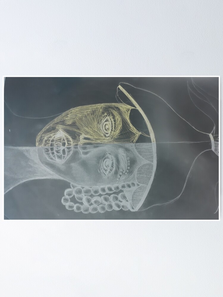 "inverted ghost girl" Poster by artsy1992pop | Redbubble