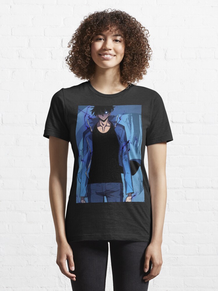 "Solo Leveling" T-shirt for Sale by SergeCreation | Redbubble | webtoon ...