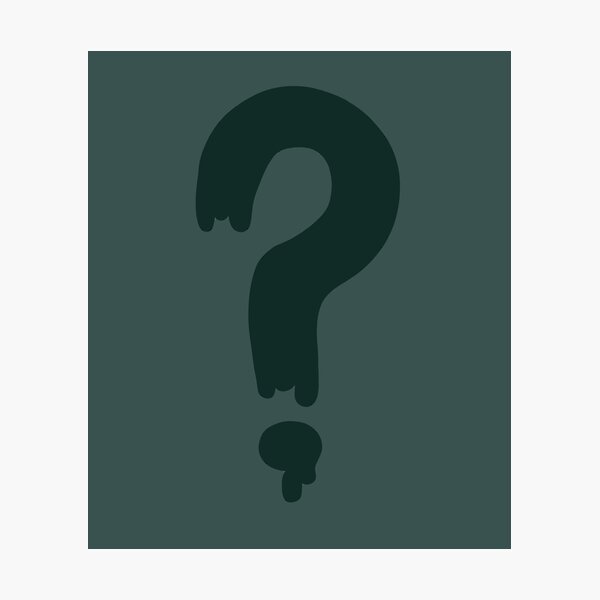 "Mystery Shack Employee Uniform Soos Question Mark" Photographic Print ...