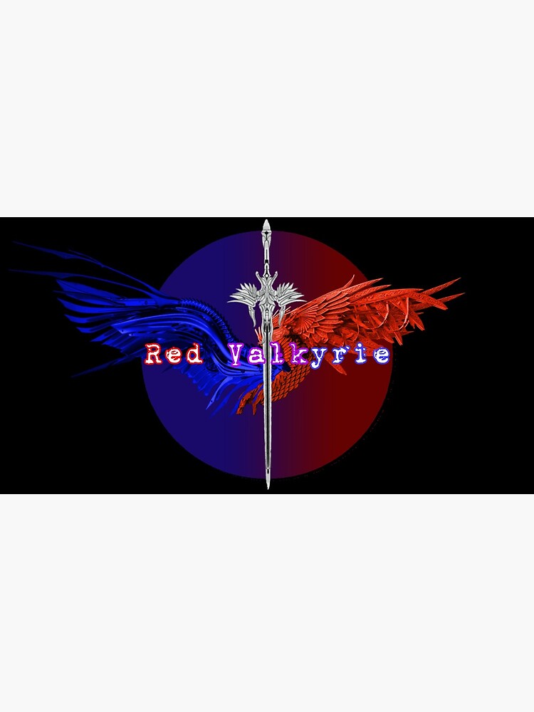 "Red Valkyrie Logo" Art Print by RedValkyrieYT | Redbubble