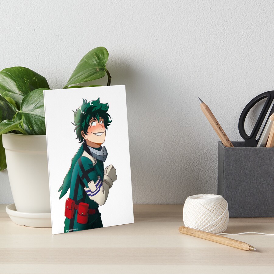 "deku" Art Board Print by emperorvenus | Redbubble