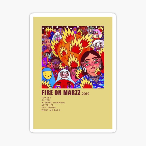 Fire On Marzz Stickers | Redbubble