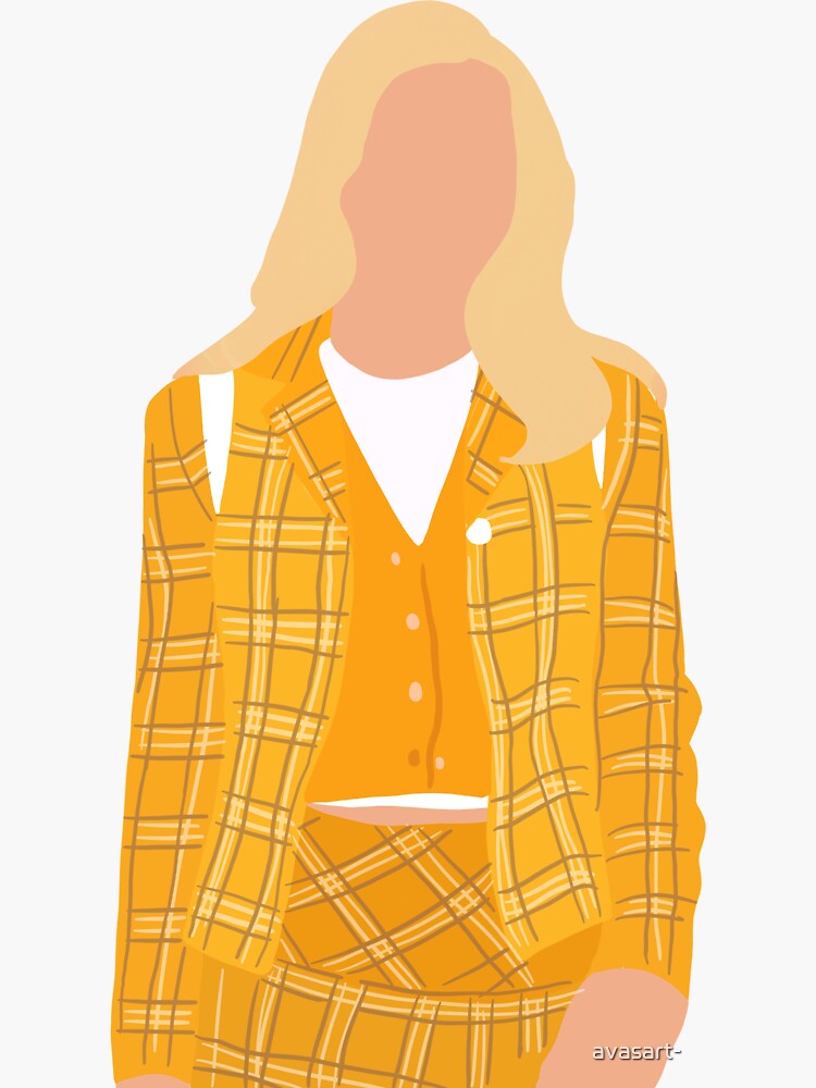 "Clueless" Sticker for Sale by avasart- | Redbubble