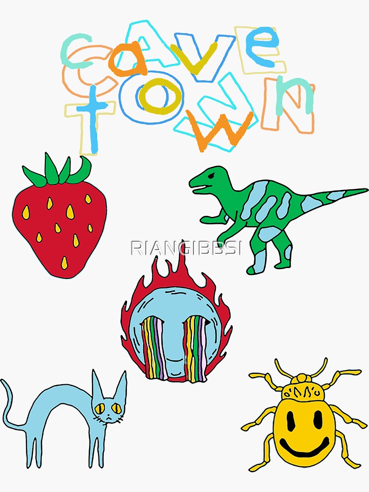 "Show Cavetown American Tour 2020" Sticker for Sale by RIANGIBBSI ...