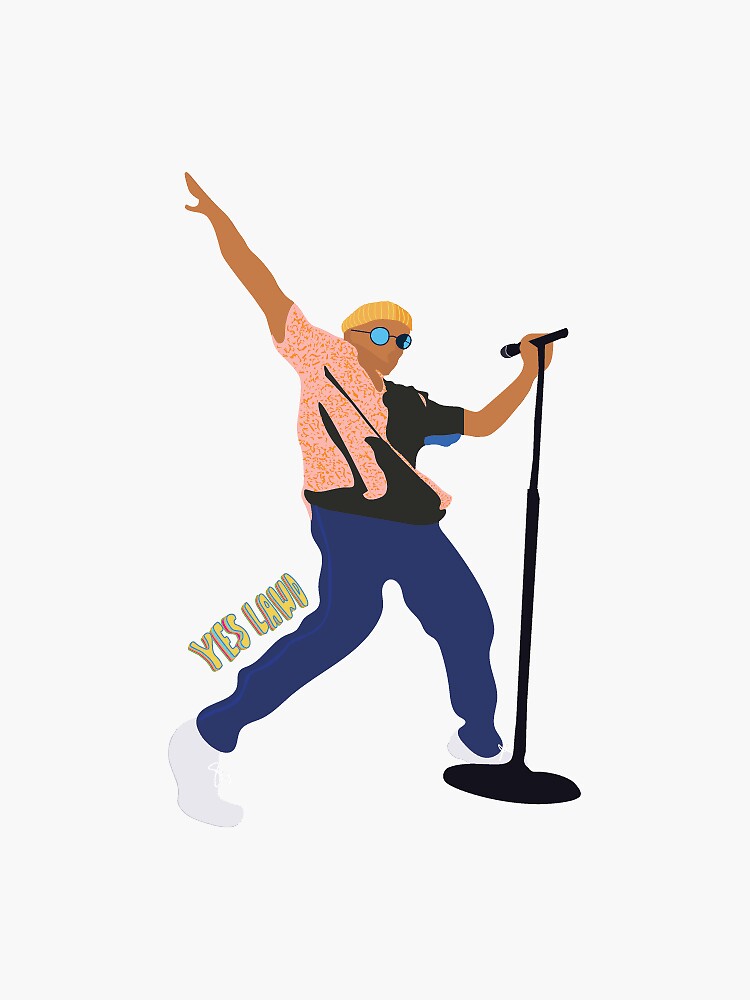 "anderson .paak yes lawd" Sticker for Sale by livhickey | Redbubble