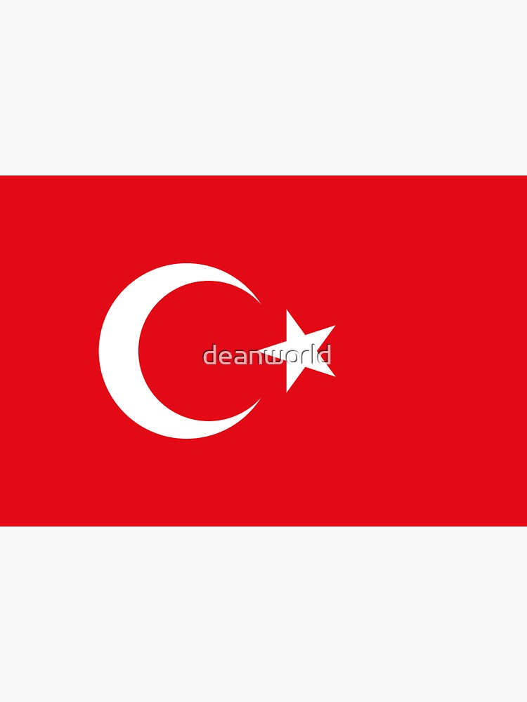 "Turkish Wold Cup Football Flag - Turkey Istanbul T-Shirt Sticker ...