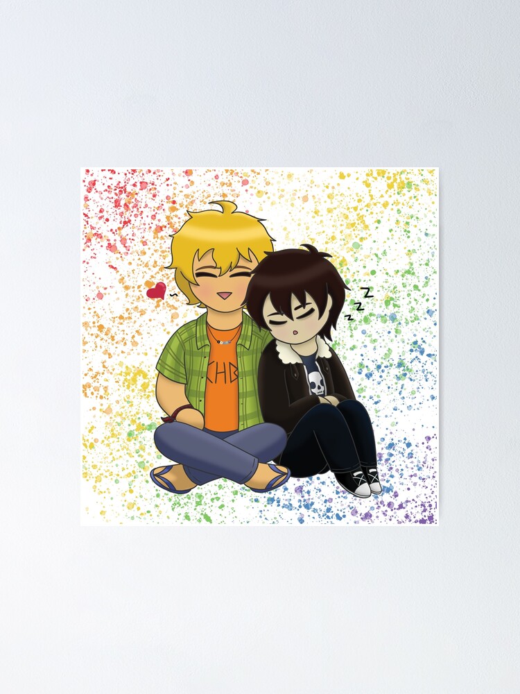 "Sleepy Solangelo" Poster by cailinpeters | Redbubble