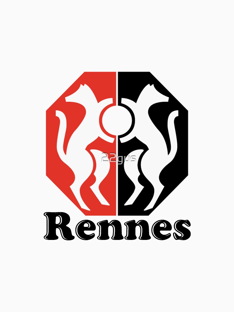 "Stade Rennais Logo" T-shirt for Sale by 22gus | Redbubble | football t ...