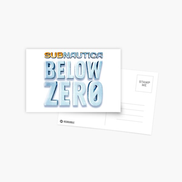 "Subnautica Below Zero Logo" Postcard for Sale by RecordingBlock ...