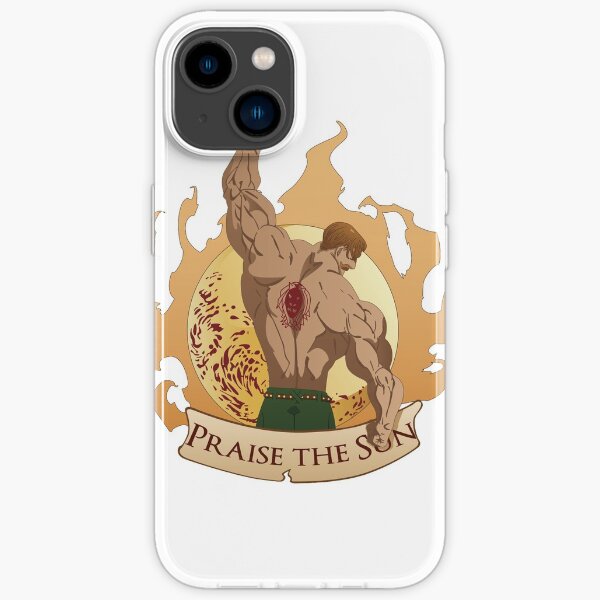 "Escanor Praise The Sun" iPhone Case for Sale by Pititia12 | Redbubble