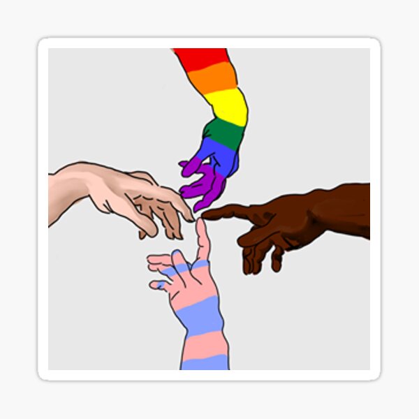 "Togetherness" Sticker for Sale by atipro | Redbubble