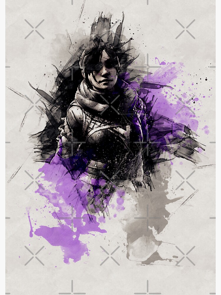 Pegatina «Póster de Apex Legends Wraith» de Stylizing4You | Redbubble