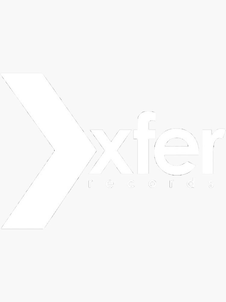 "xfer records" Sticker for Sale by monomachine | Redbubble