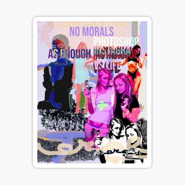 "paris hilton" Sticker by giadajames | Redbubble