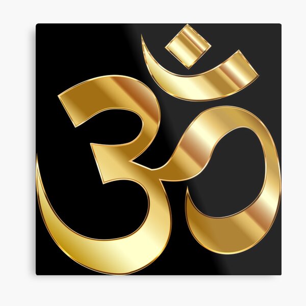 Aum Metal Prints | Redbubble