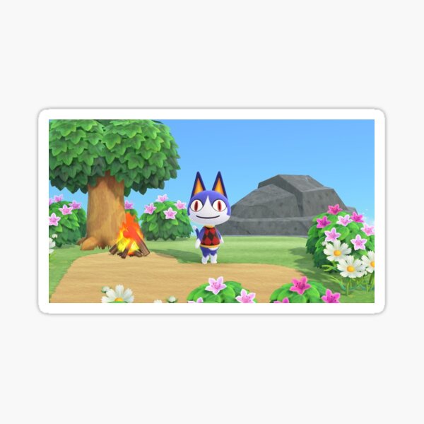 Animal Crossing Rover Stickers | Redbubble