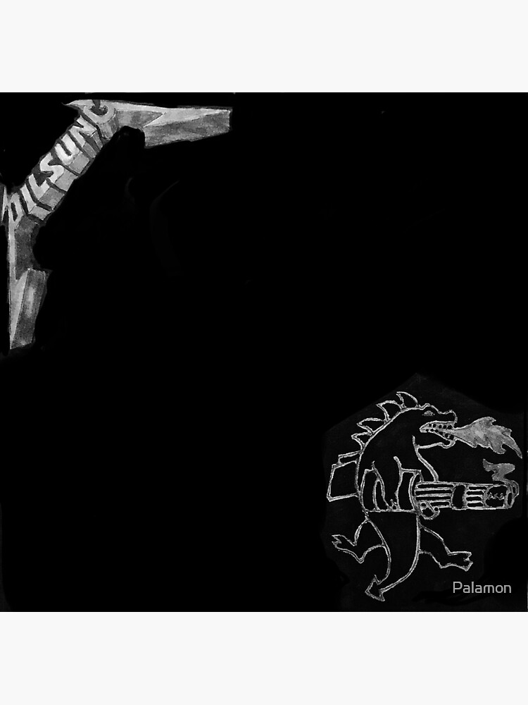 "Parody Black PILSUNG " Sticker by Palamon | Redbubble