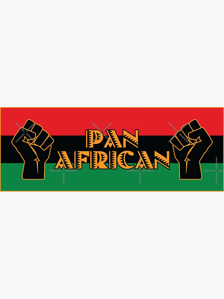 "Pan-African" Sticker for Sale by MerchHouse | Redbubble